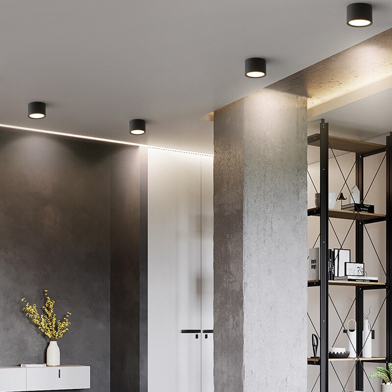 Đèn downlight nổi và ứng dụng trong chiếu sáng nội thất - Roman.vn